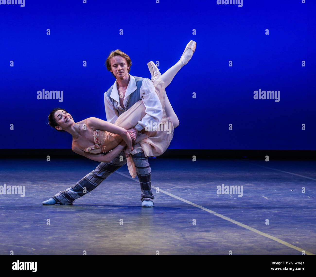 London UK 19 Feb 2023 Carmen Nicoletta Manni and Timofej Andrijashenko ...