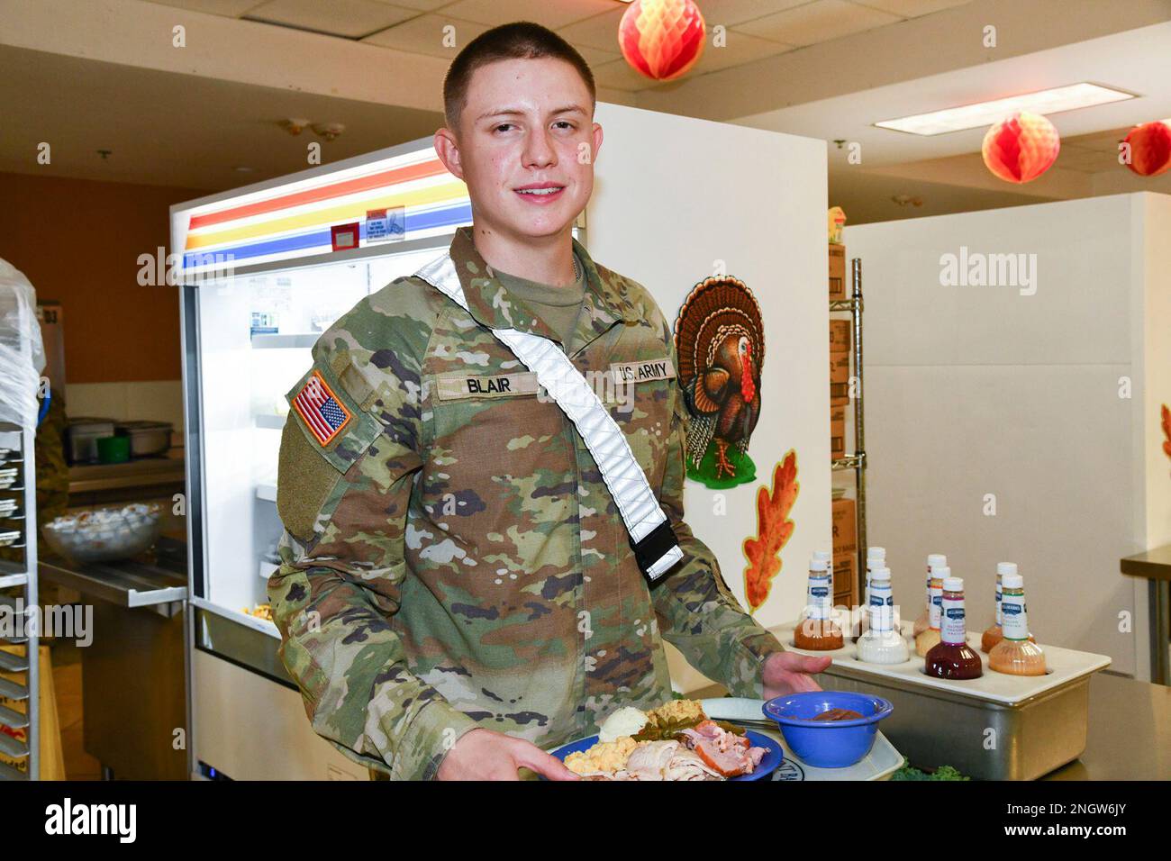 Pvt. First Class Bryce Blair, a 19-year-old trainee from Pennsylvania ...