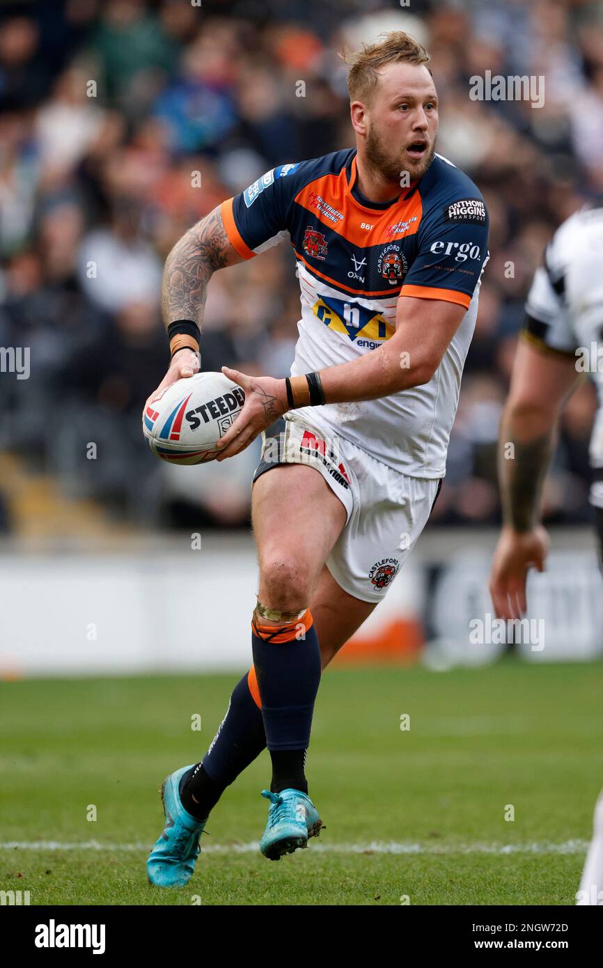 Castleford Tigers' Joe Westerman in action during the Betfred Super ...