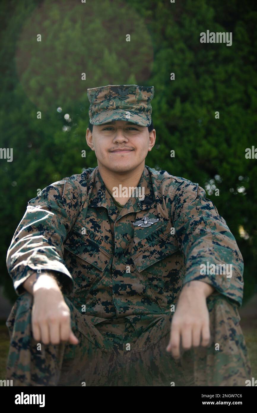 U.S. Navy Petty Officer 3rd Class Christopher Solis, a general duty ...