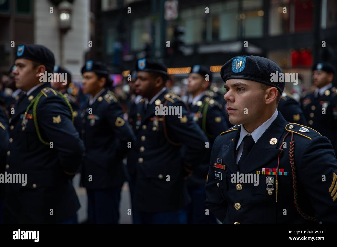 U.S. Army Sergeant Cade Mitchell, an M1 Armor Crewman assigned to the ...