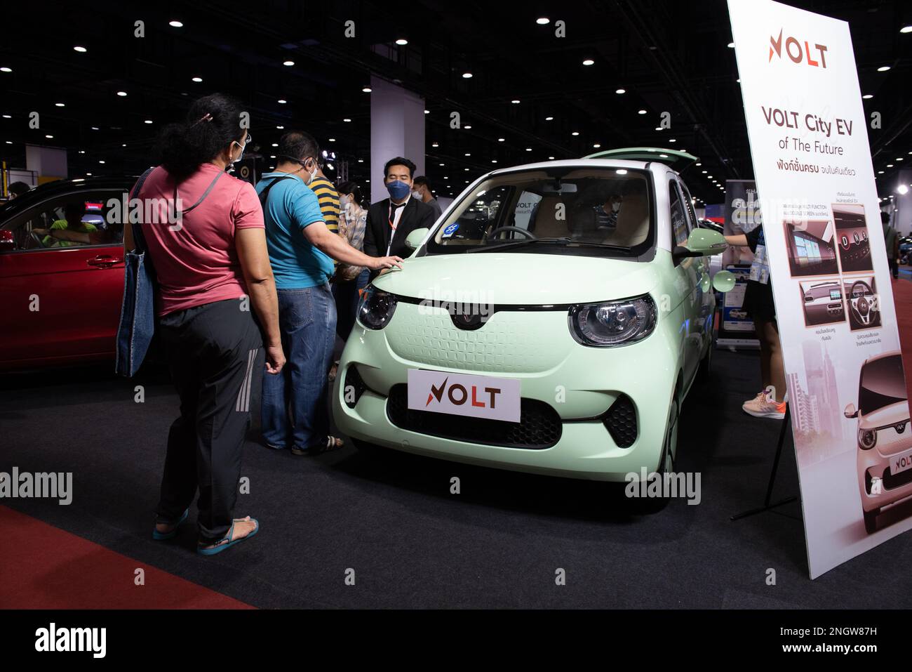 Bangkok, Thailand. 18th Feb, 2023. The atmosphere inside the event ...