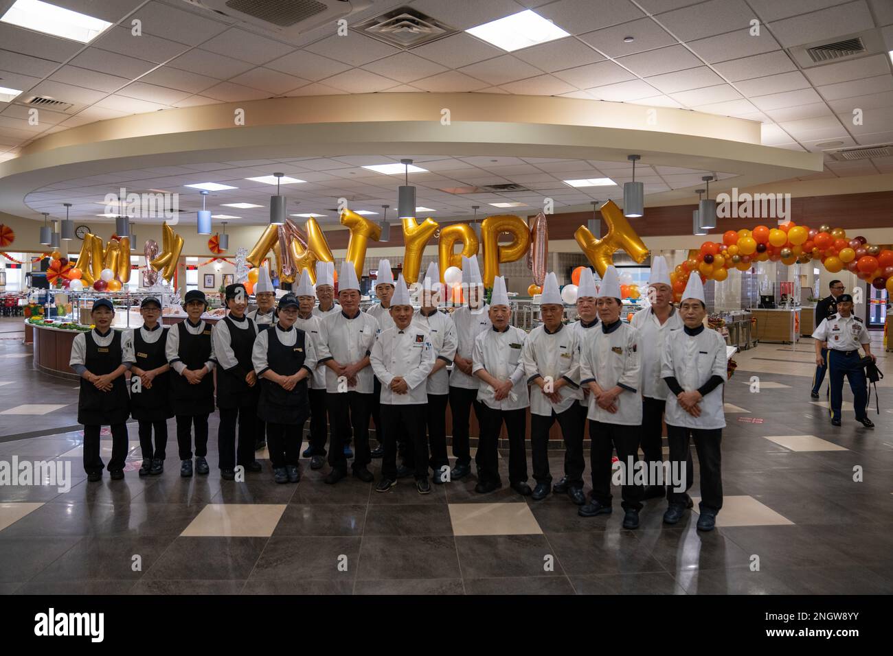 The DFACs went all out in serving the Soldiers food, while also ...