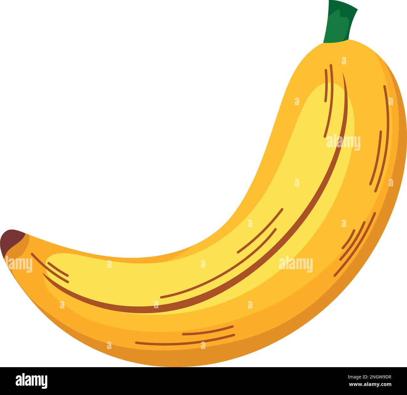 fresh banana fruit healthy Stock Vector Image & Art - Alamy