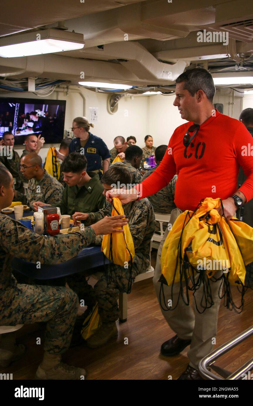 PACIFIC OCEAN (Nov. 24 2022) Capt. Douglas Langenberg, Commanding ...