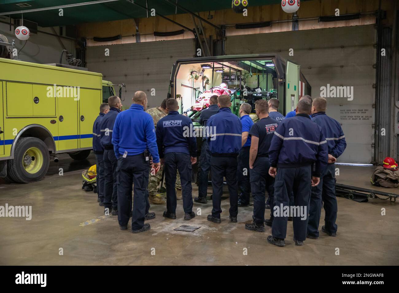 SGT Walter Michener and CPL William Lowry, Medics of the 546th Medical ...