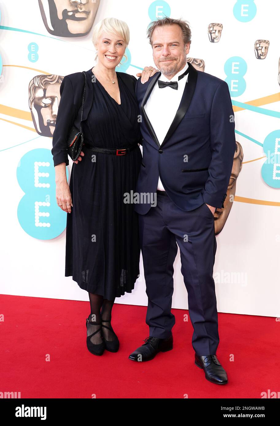 Bridget Petzold and Frank Petzold attending the 76th British Academy ...