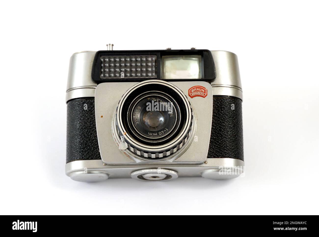 braun paxette ,dirty and dusty vintage camera Stock Photo - Alamy