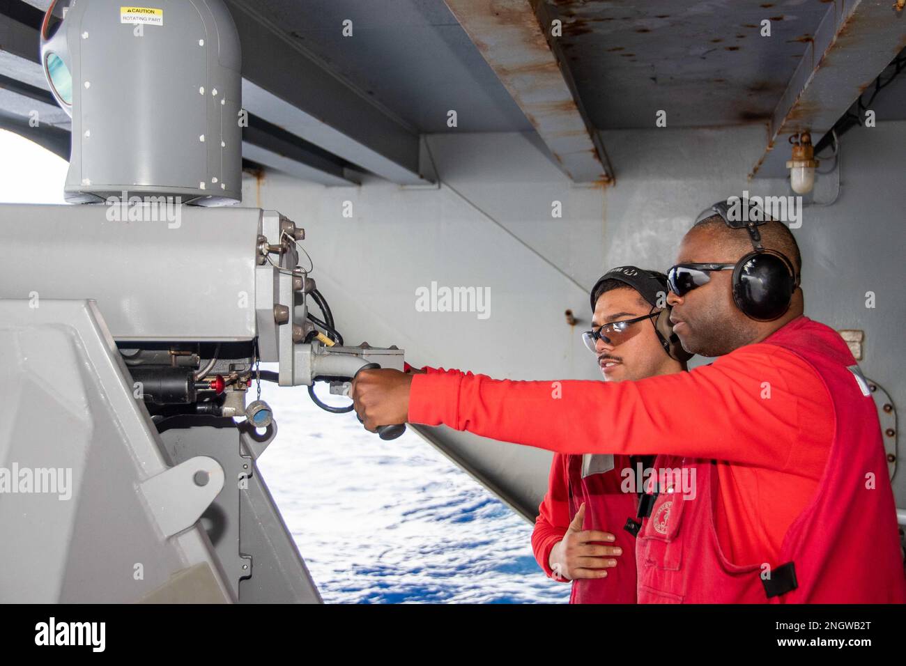 221125-N-BR419-1132 PHILIPPPINE SEA (Nov. 25, 2022) Gunner’s Mate 2nd ...