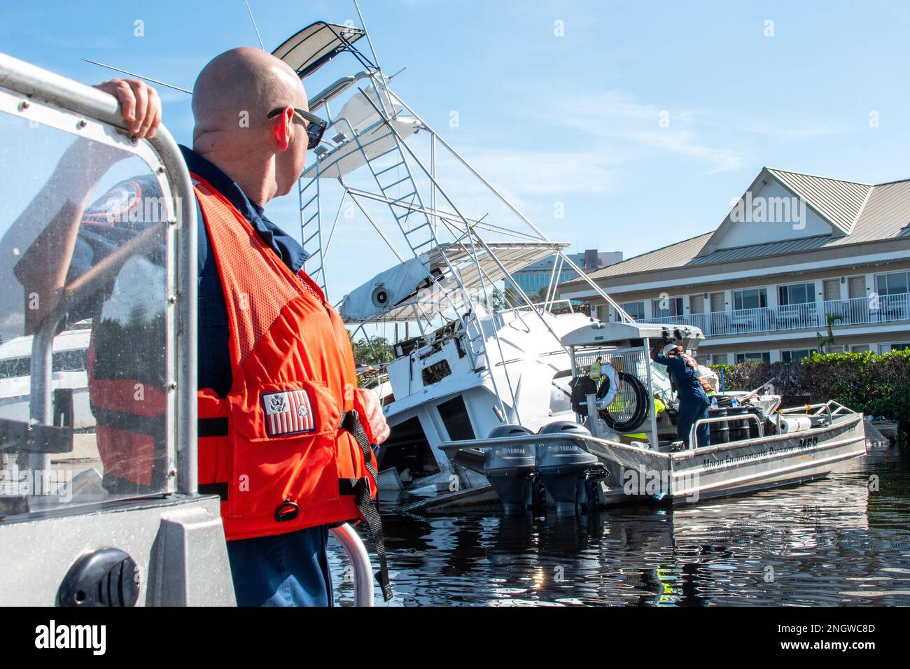 Coast Guard Chief Petty Officer Edward Goff, a health services ...