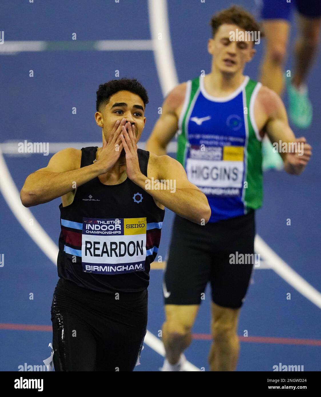 Samuel Reardon wins the Men's 400m Final on during day two of the UK ...