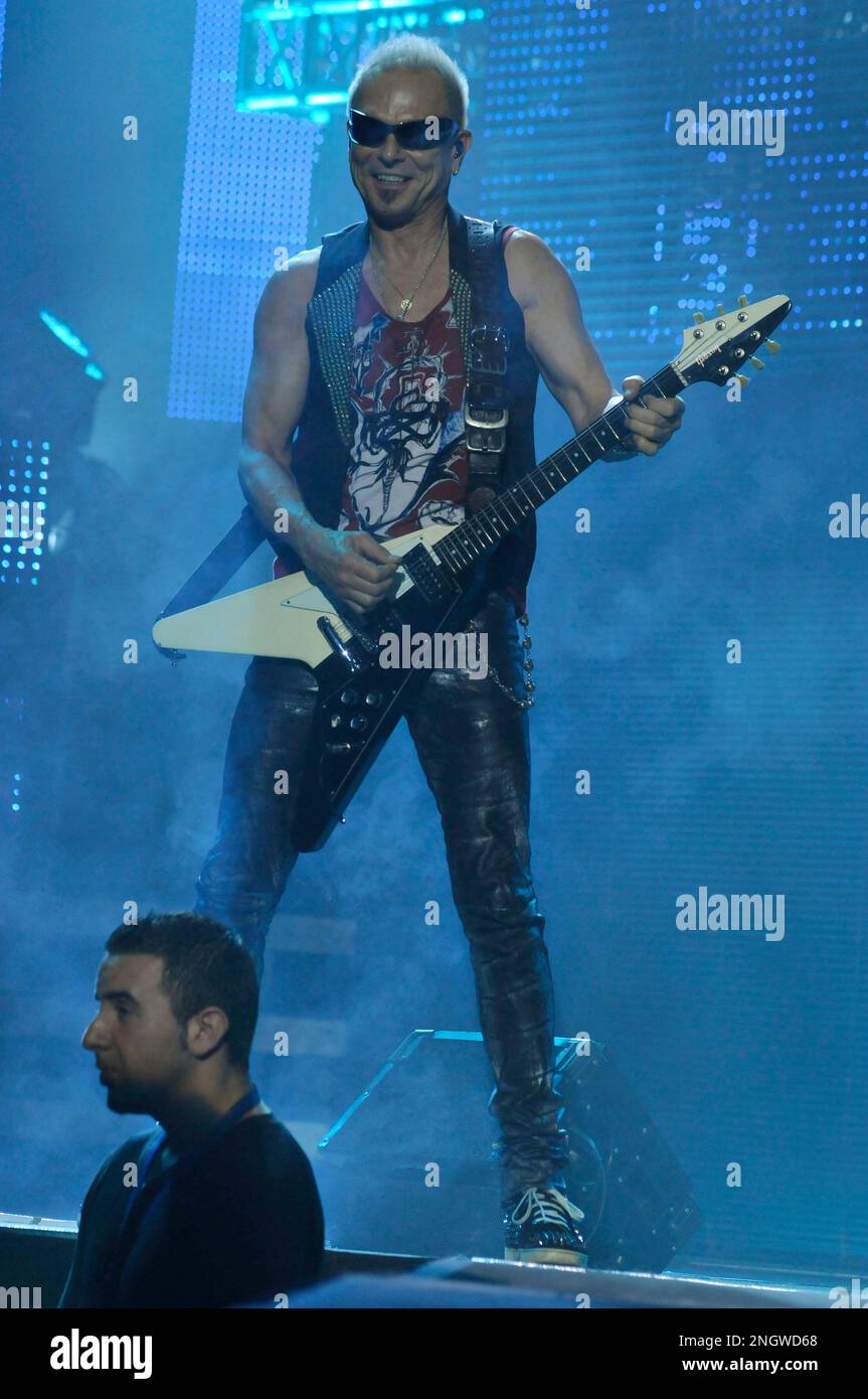 The german band Scorpions Live in Brusels forest National | Le groupe ...