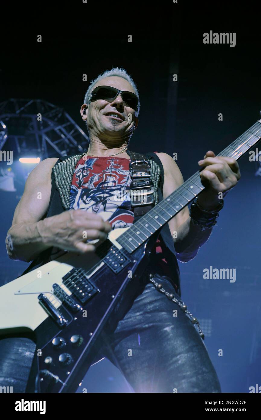 The german band Scorpions Live in Brusels forest National | Le groupe ...