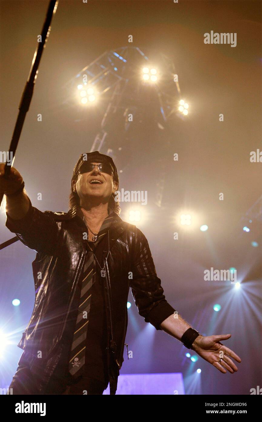 The german band Scorpions Live in Brusels forest National | Le groupe ...