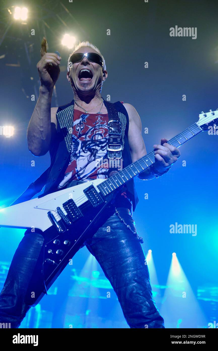 The german band Scorpions Live in Brusels forest National | Le groupe ...