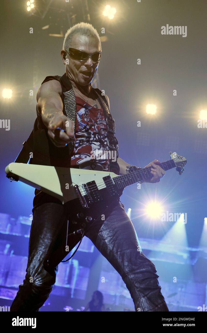 The german band Scorpions Live in Brusels forest National | Le groupe ...