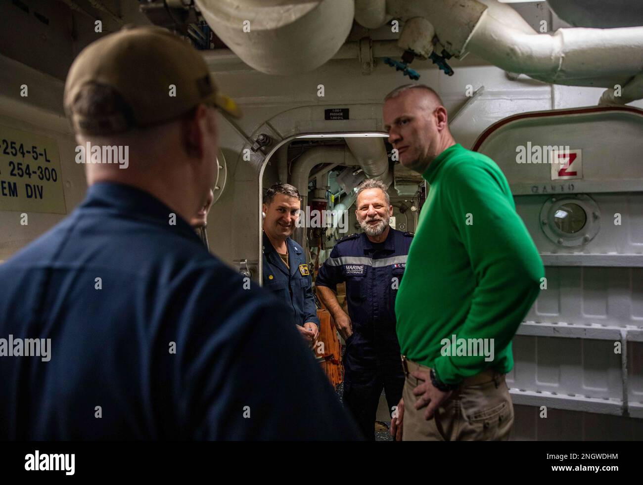 Charles de gualle carrier strike group hi-res stock photography and ...