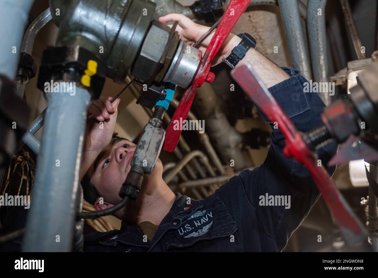 Catapult control room hi-res stock photography and images - Alamy