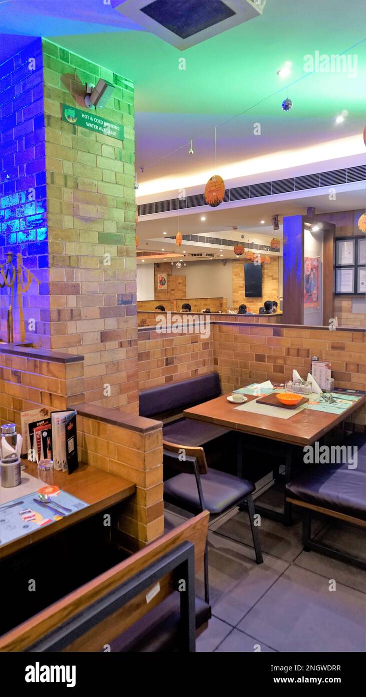 Bangalore,Karnataka,India-January 04 2023: Interior view of Barbecue ...