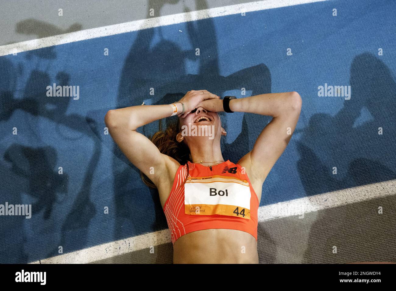 APELDOORN - Femke Bol with world record in the 400m during the second ...
