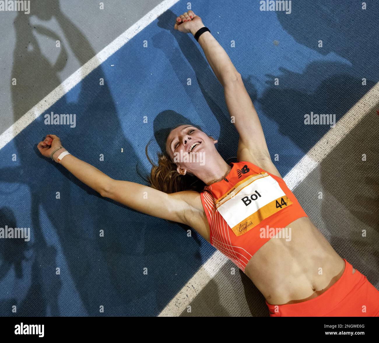 APELDOORN - Femke Bol with world record in the 400m during the second ...