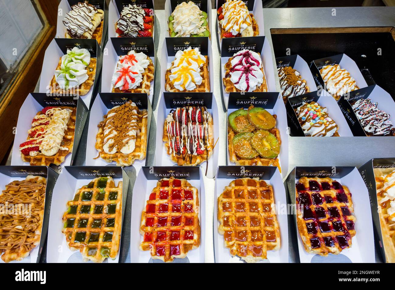 Gaufre hi-res stock photography and images - Alamy