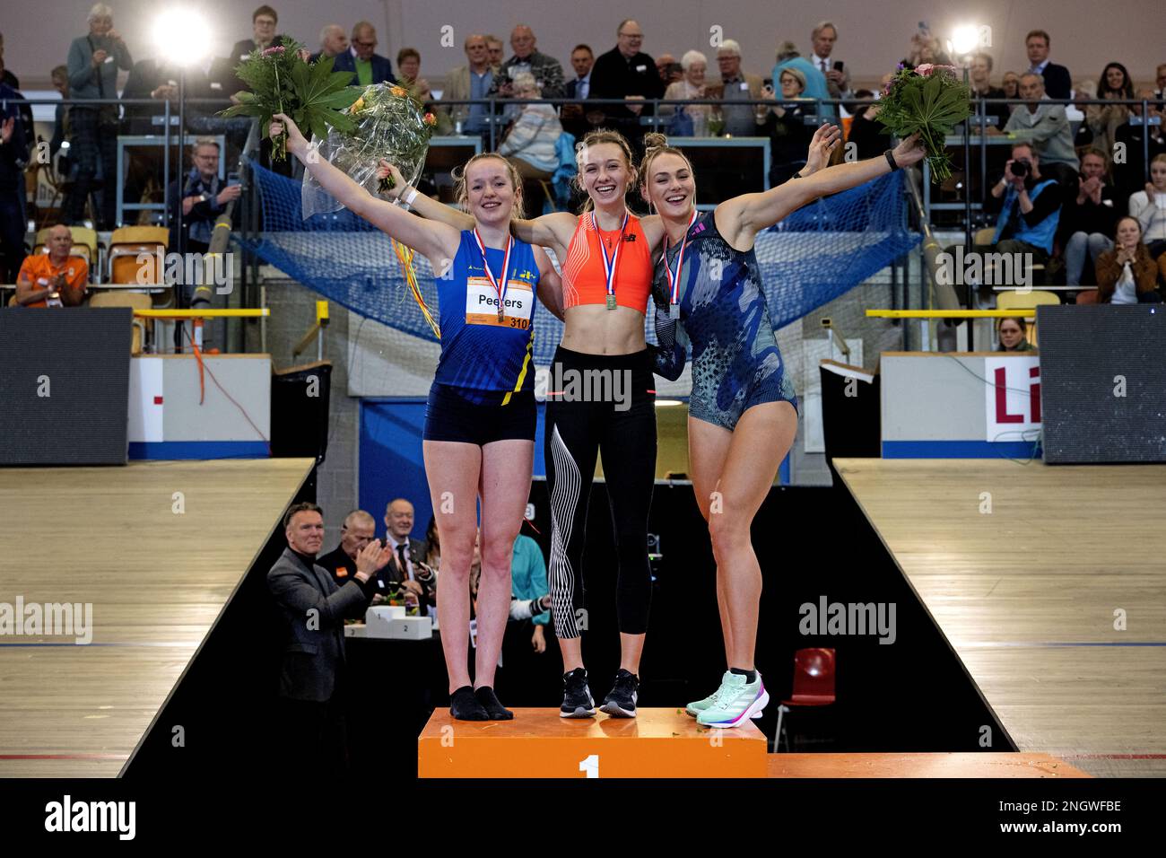 APELDOORN - Femke Bol with world record in the 400m during the second ...