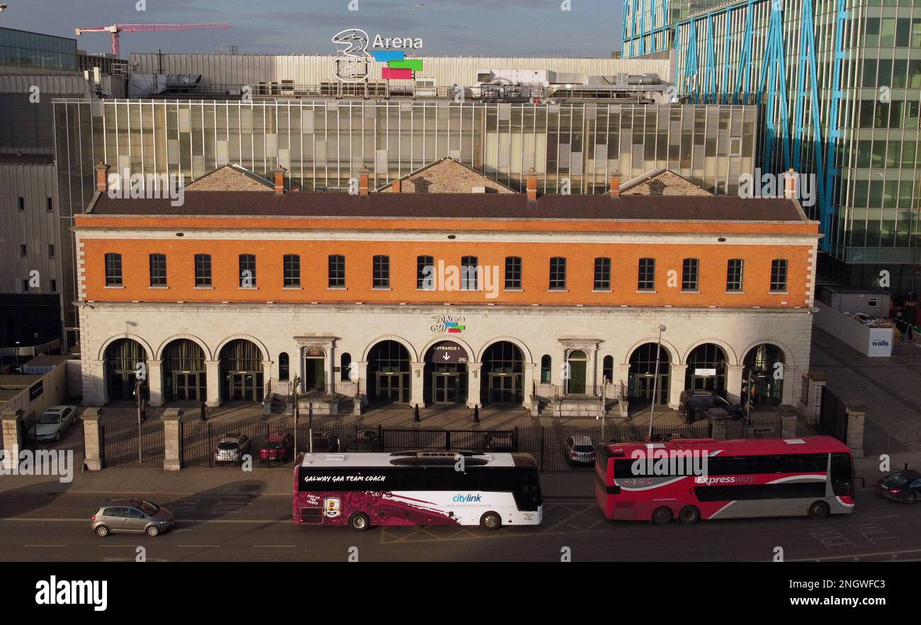 A stock image of the 3 Arena in Dublin. Picture date: Sunday February ...