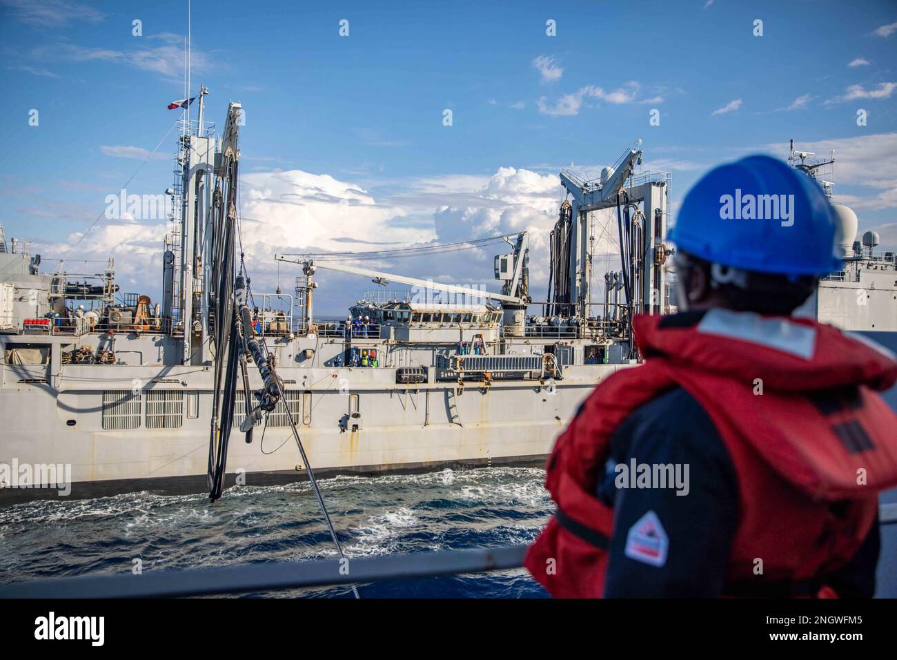MEDITERRANEAN SEA (Nov. 28, 2022) Boatswain’s Mate 3rd Class Aaliyah ...