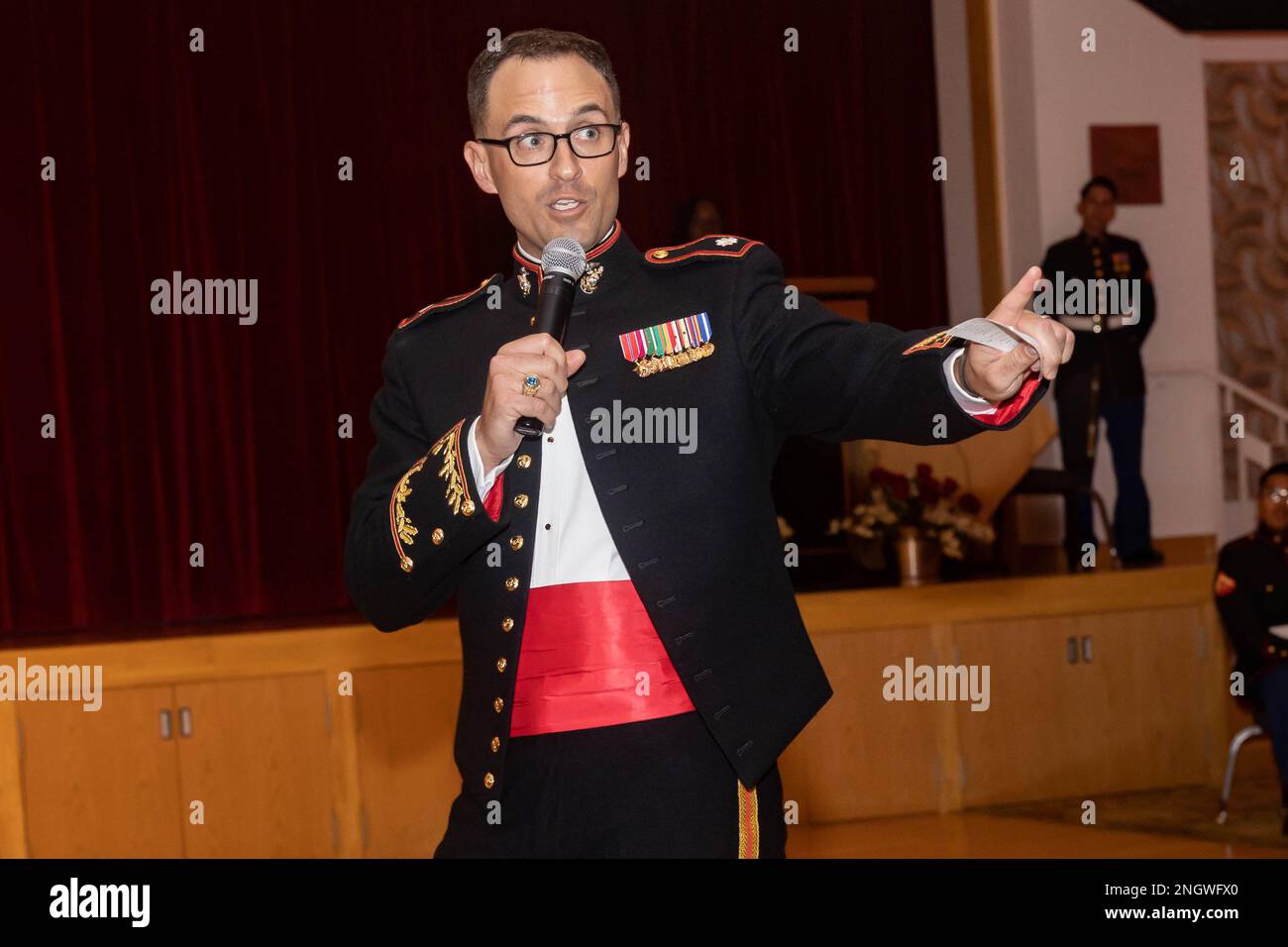 U.S. Marine Corps Lt. Col. Justin Hooker, the commanding officer of 3rd ...
