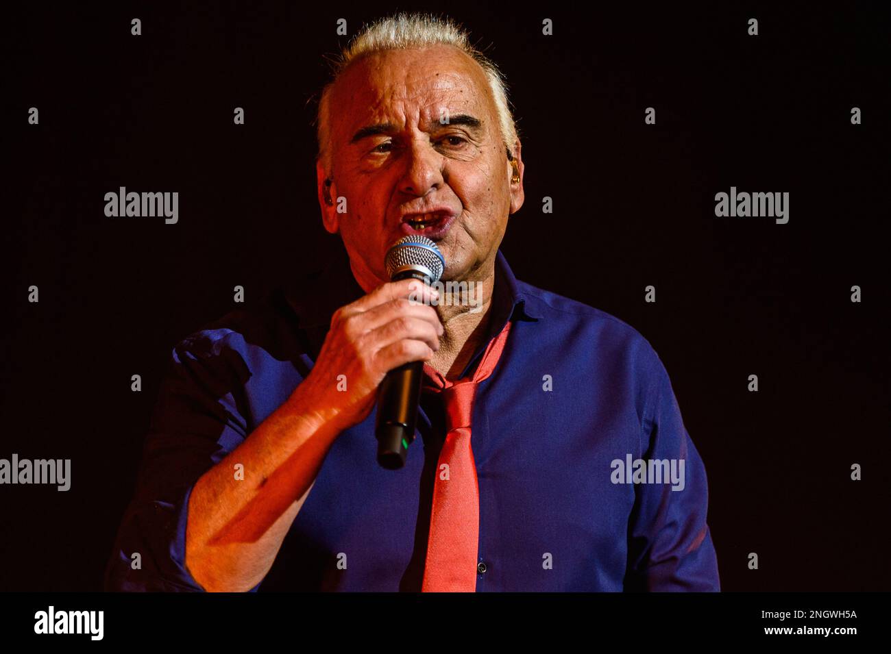The french singer Michel Fugain performs live in Brussels | Le chanteur ...