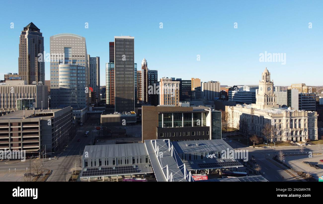 Aerial flyover shot park landscape hi-res stock photography and images ...
