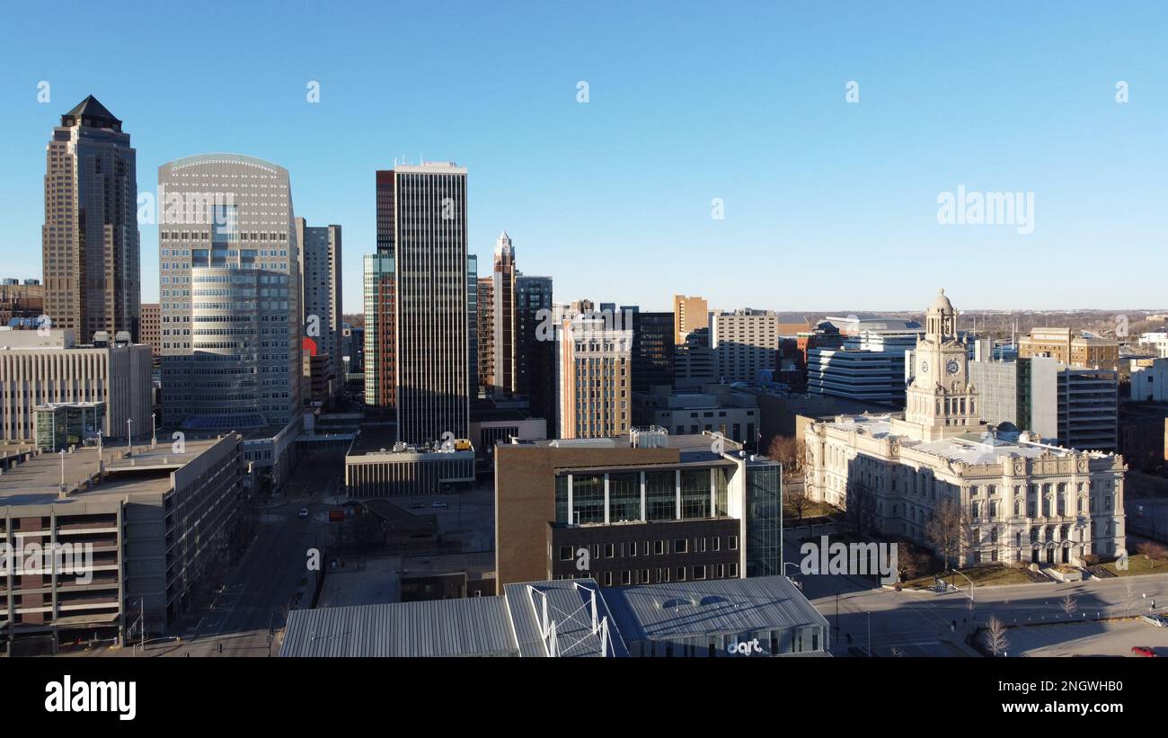 Aerial flyover shot park landscape hi-res stock photography and images ...
