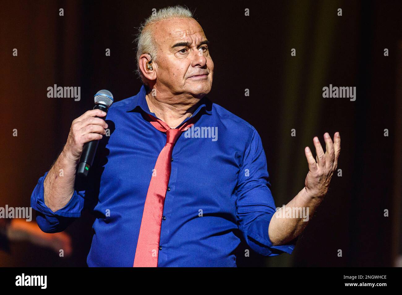 The french singer Michel Fugain performs live in Brussels | Le chanteur ...