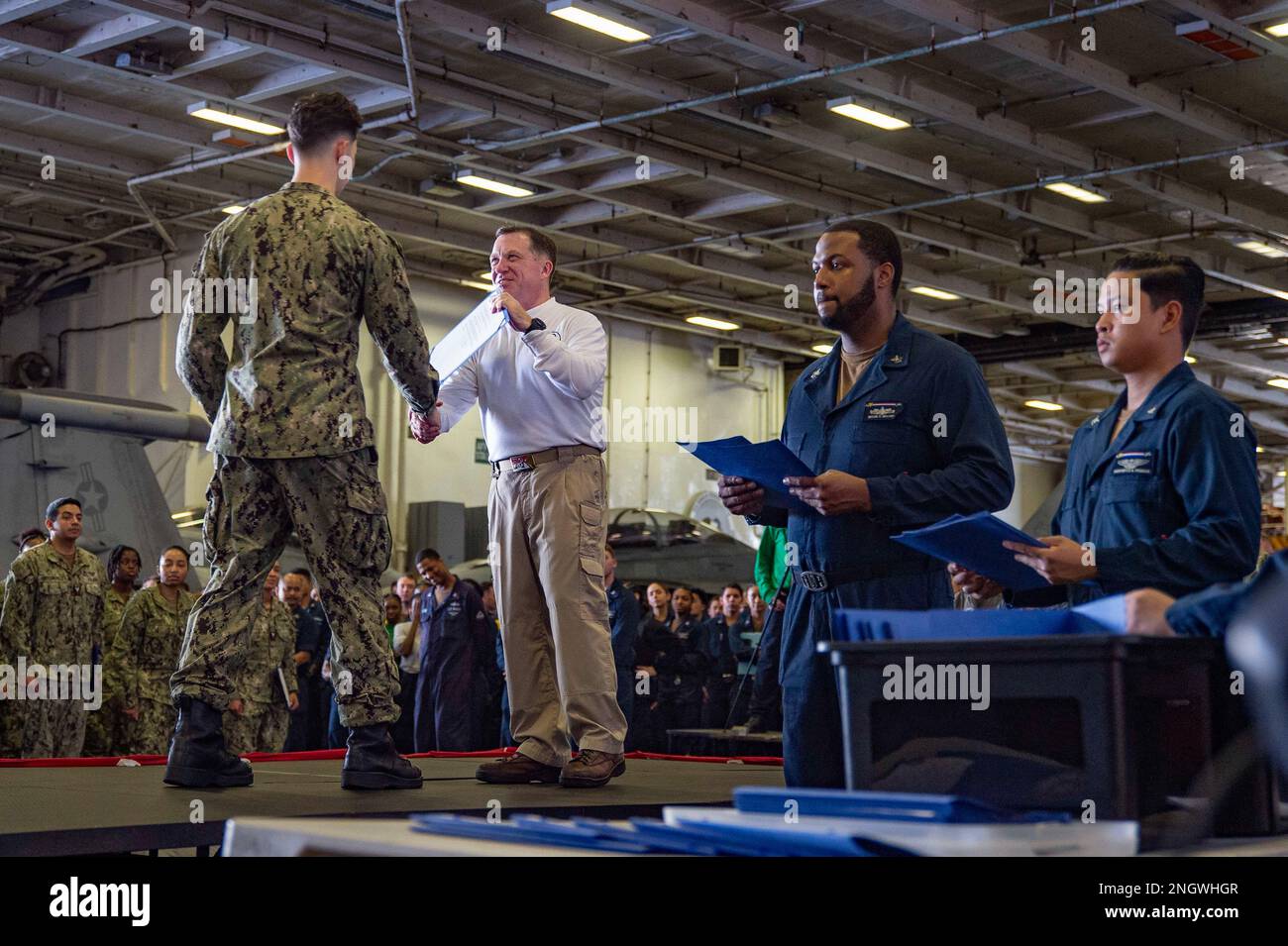 221128-N-ER894-1100 PHILIPPINE SEA (Nov. 28, 2022) Capt. Daryle Cardone ...