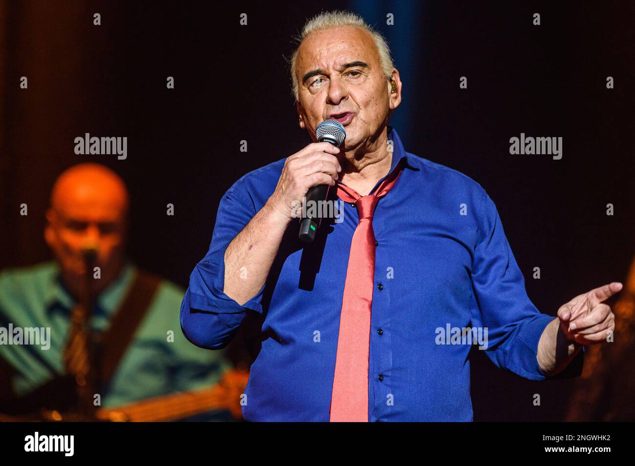 The french singer Michel Fugain performs live in Brussels | Le chanteur ...