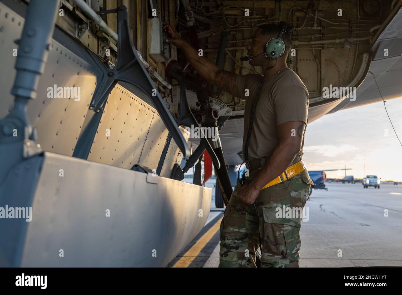 U.S. Air Force Staff Sgt. Anthony Hayes, 6th Aircraft Maintenance ...