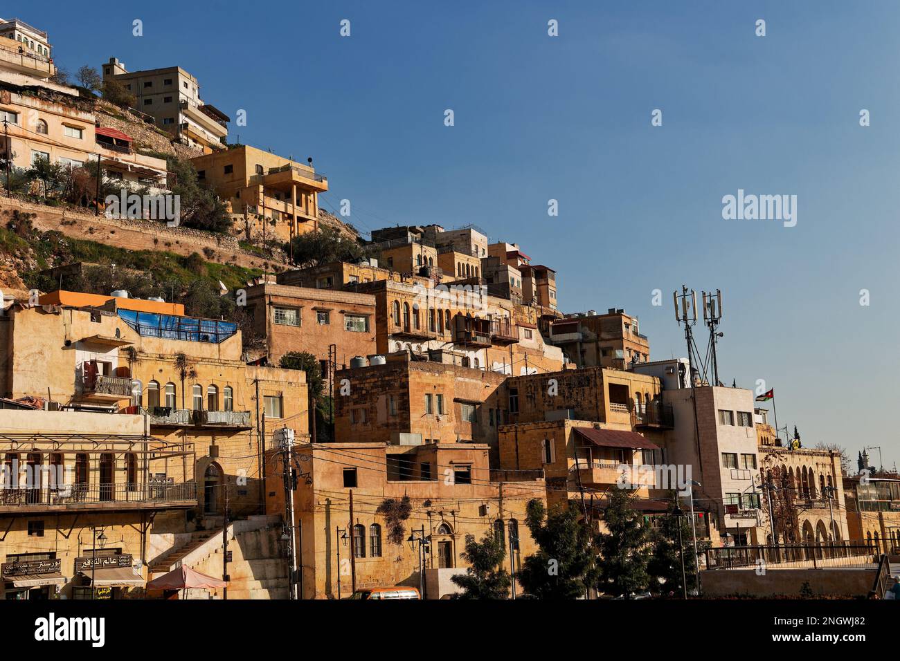 The city of Salt, Jordan. Credit: MLBARIONA/Alamy Stock Photo Stock ...