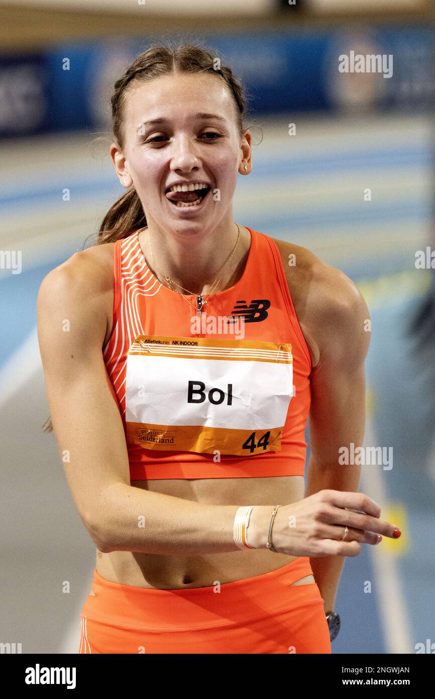 APELDOORN - Femke Bol with world record in the 400m during the second ...
