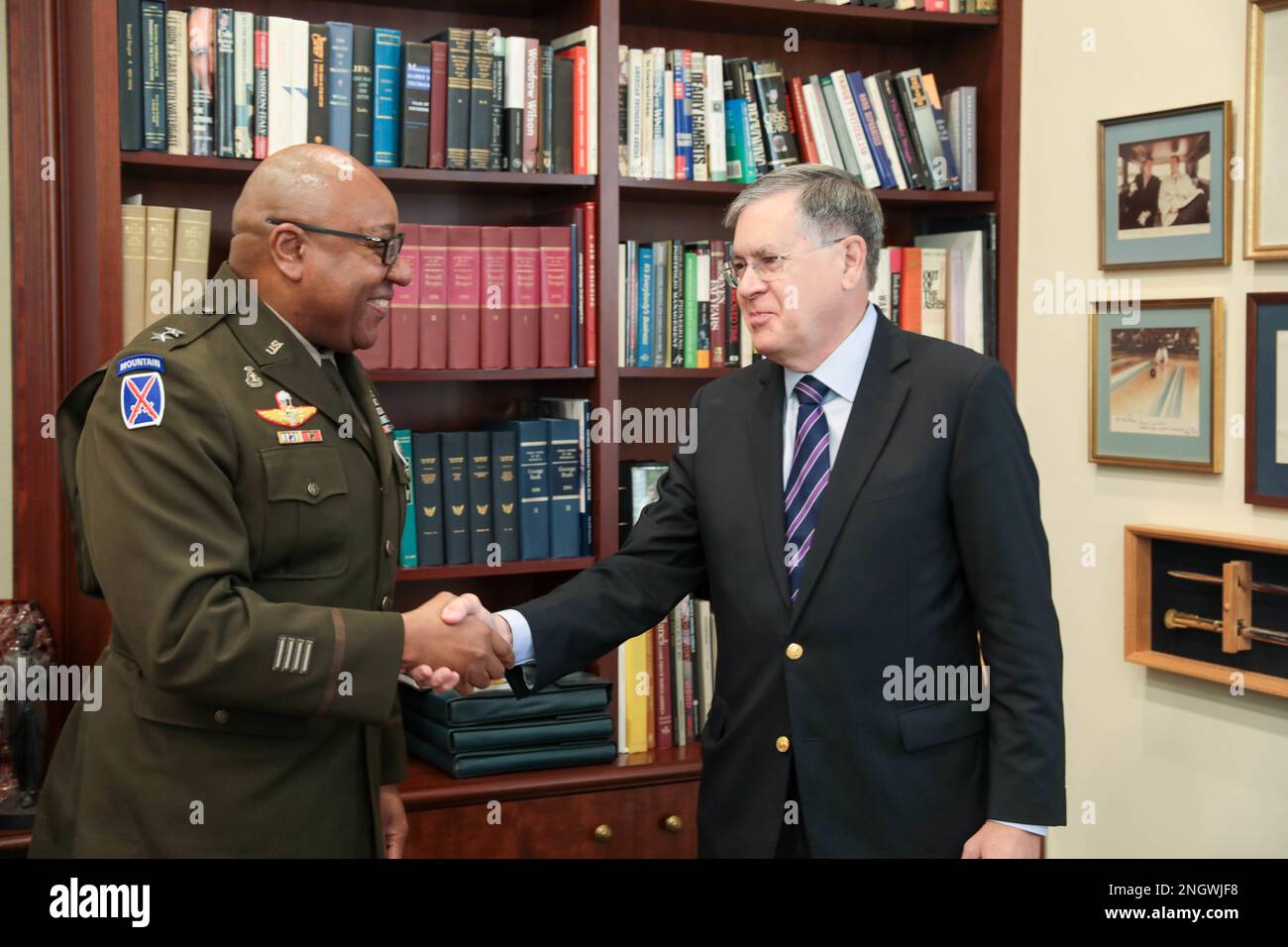 Maj. Gen. Isaac Johnson, Jr., commanding general, U.S. Army Civil ...