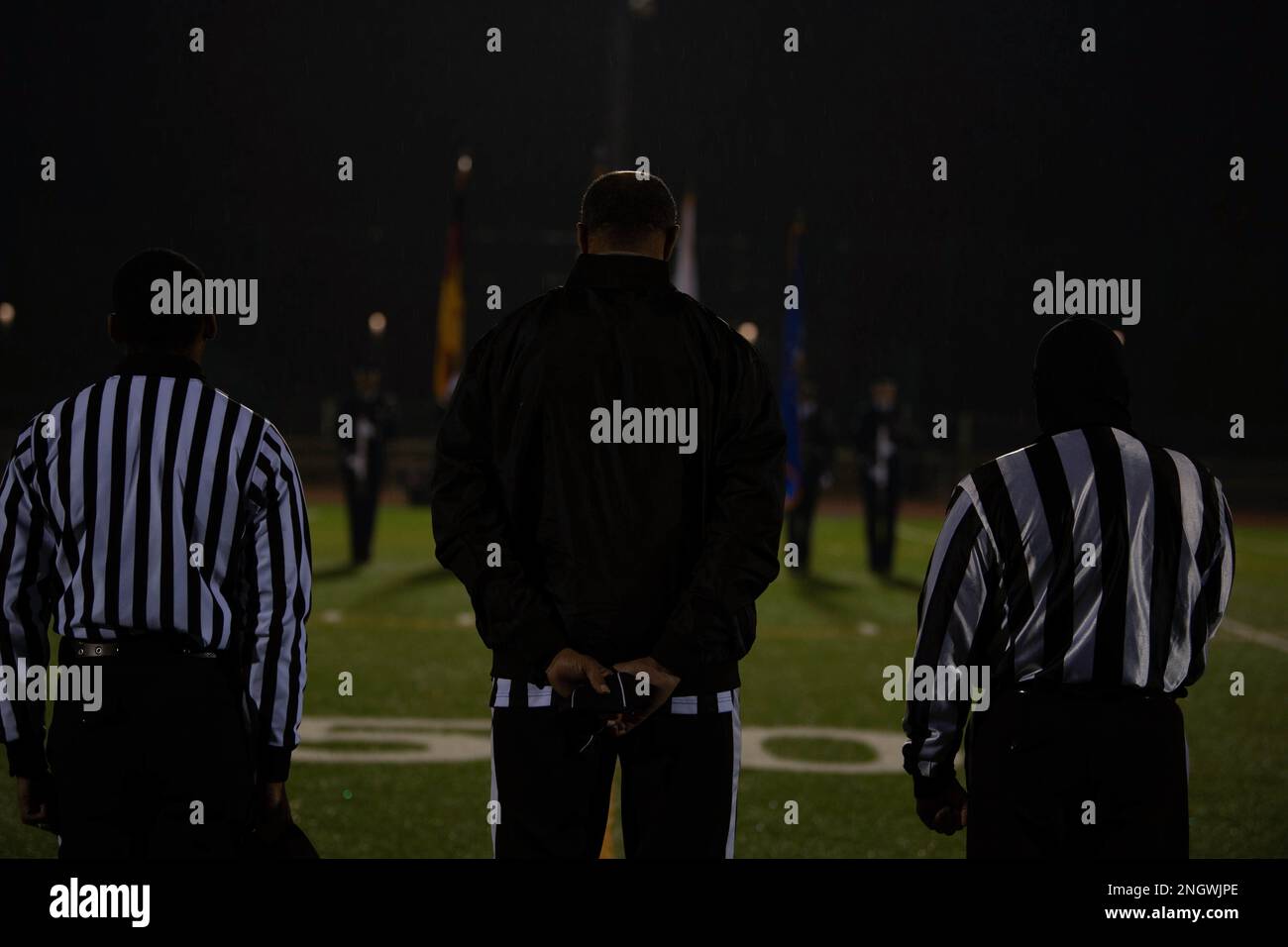 Ramstein Air Base versus U.S. Army Garrison Baumholder game referees ...