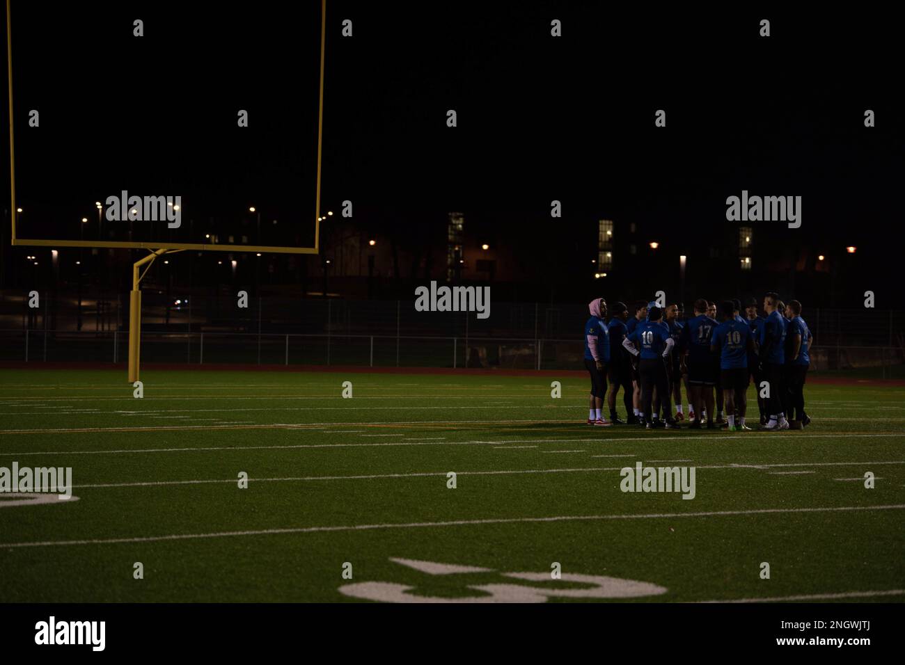 Ramstein Air Base's intramural flag football team prepares for their ...