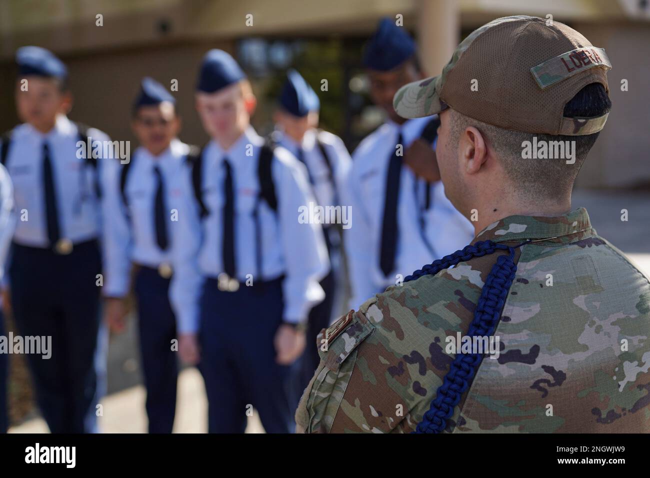 U.S. Air Force Staff Sgt. Juan Loera, 336th Training Squadron military ...