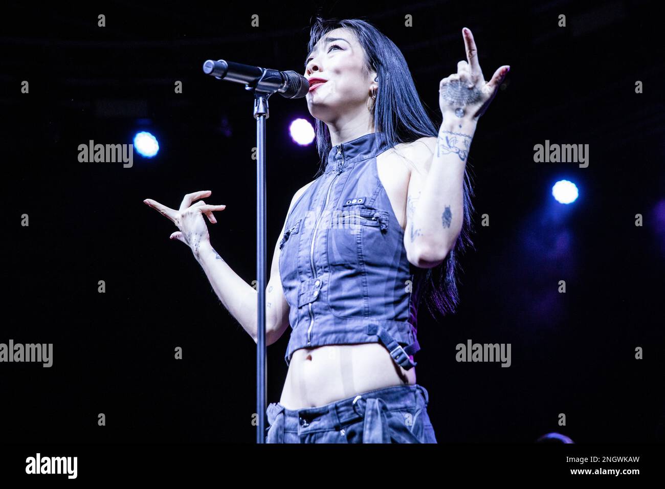 Milan Italy. 18 February 2023. The Japanese-British singer-songwriter ...