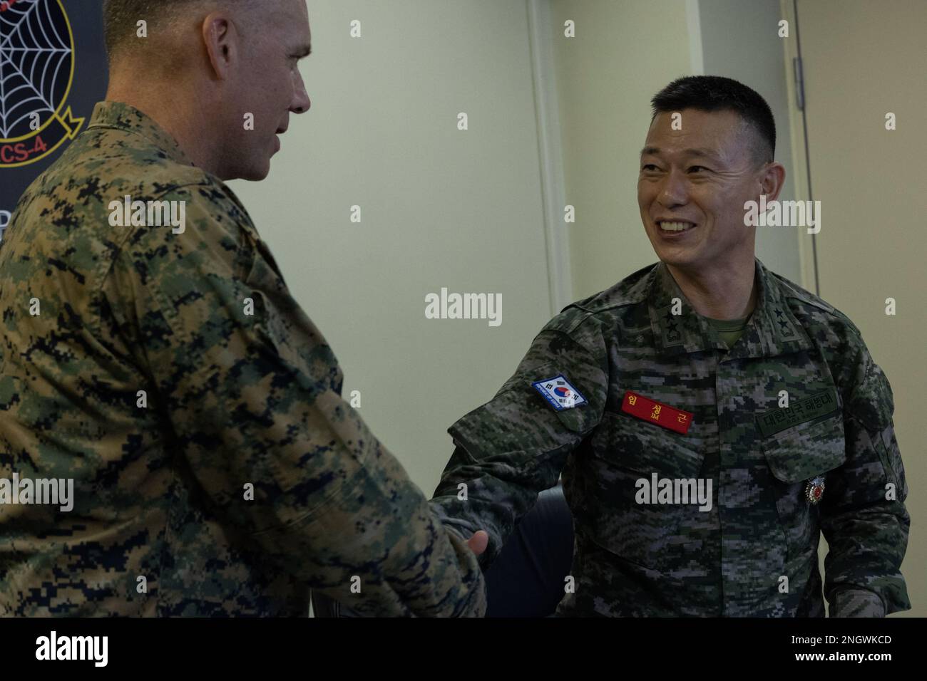 U.S. Marine Corps Major General Eric Austin, commanding general of 1st ...