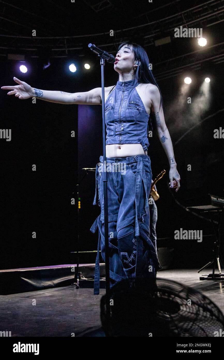 Milan Italy. 18 February 2023. The Japanese-British singer-songwriter ...