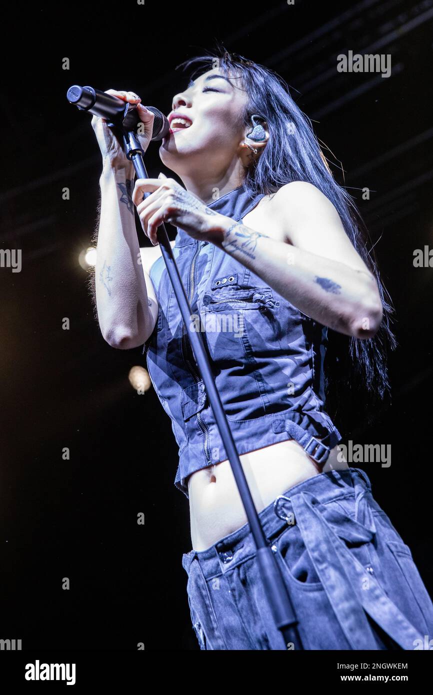 Milan Italy. 18 February 2023. The Japanese-British singer-songwriter ...