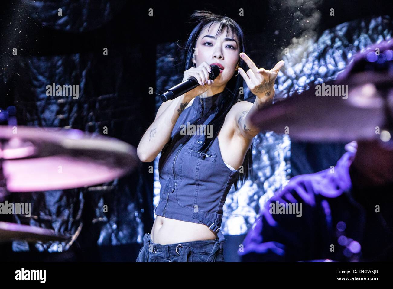 Milan Italy. 18 February 2023. The Japanese-British singer-songwriter ...