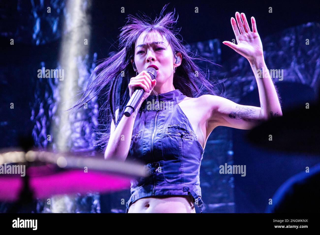 Milan Italy. 18 February 2023. The Japanese-British singer-songwriter ...