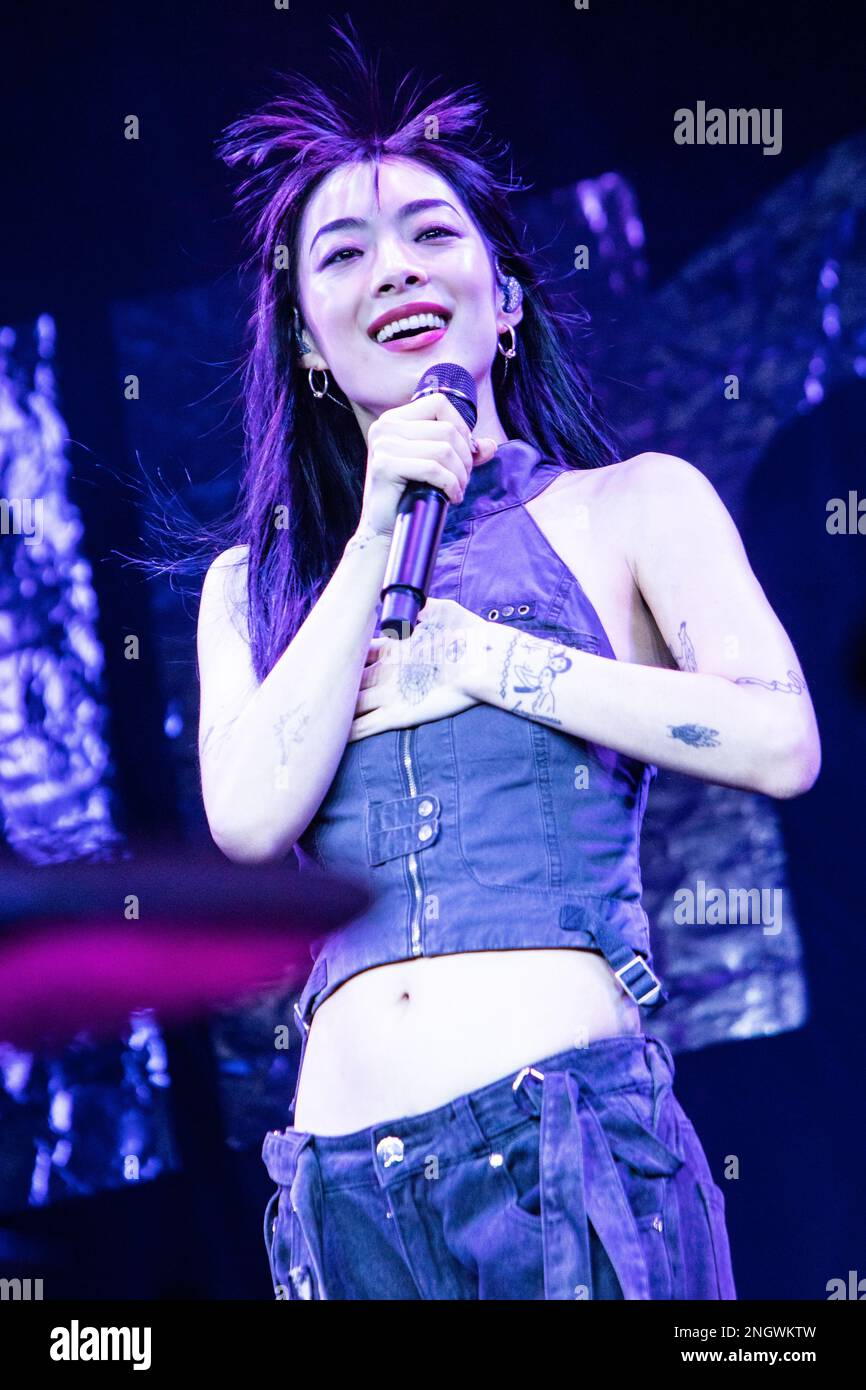 Milan Italy. 18 February 2023. The Japanese-British singer-songwriter ...